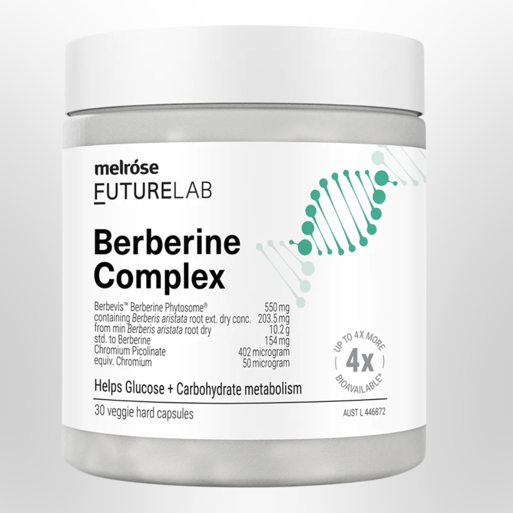 MELROSE FUTURELAB Berberine Complex 30 caps – Soltree Wholefoods