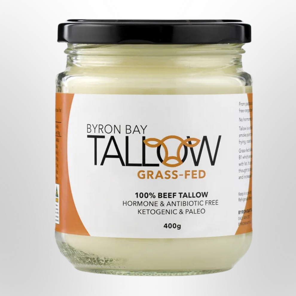 BYRON BAY TALLOW Grass Fed Tallow 400g – Soltree Wholefoods