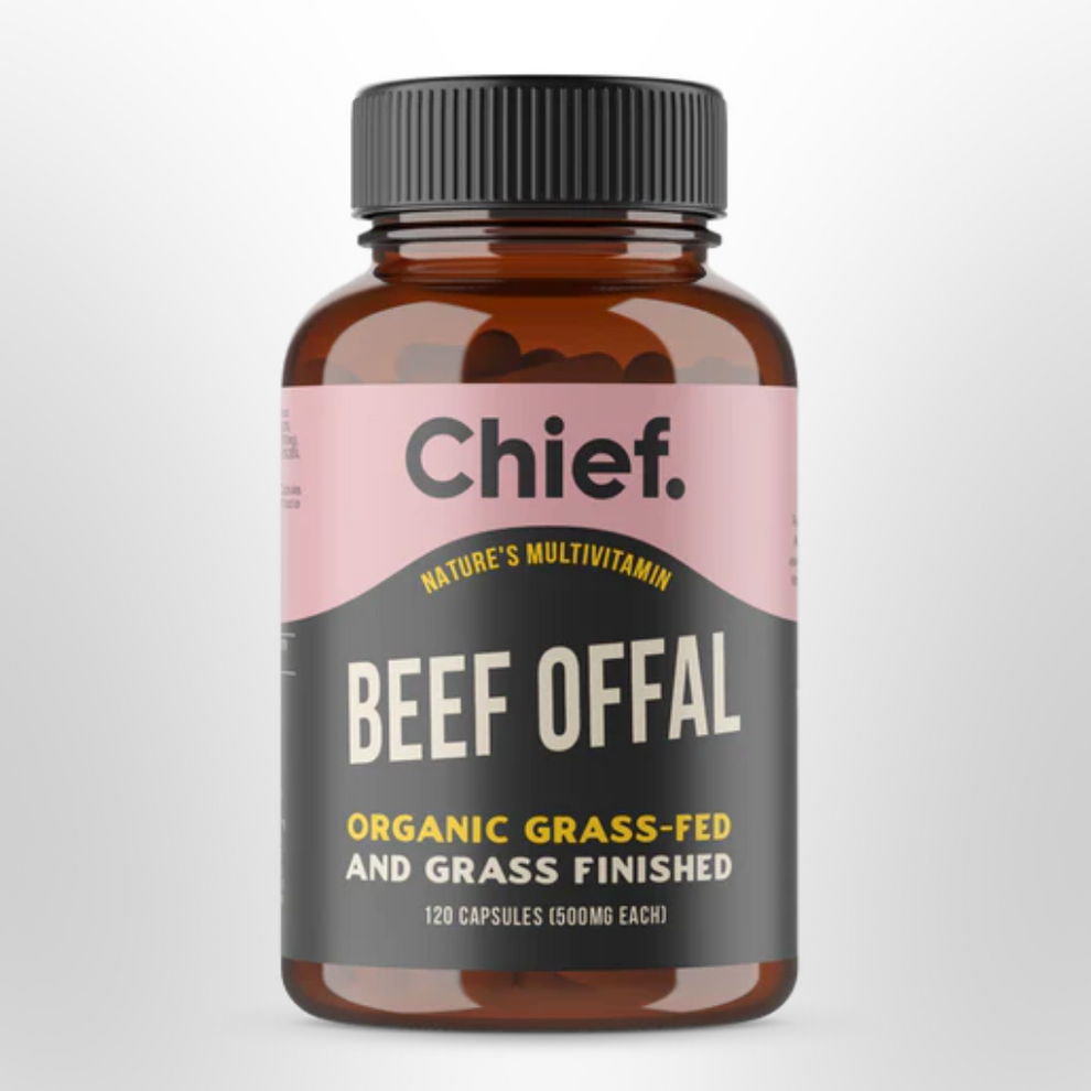 CHIEF Beef Offal 120 Caps Organic – Soltree Wholefoods