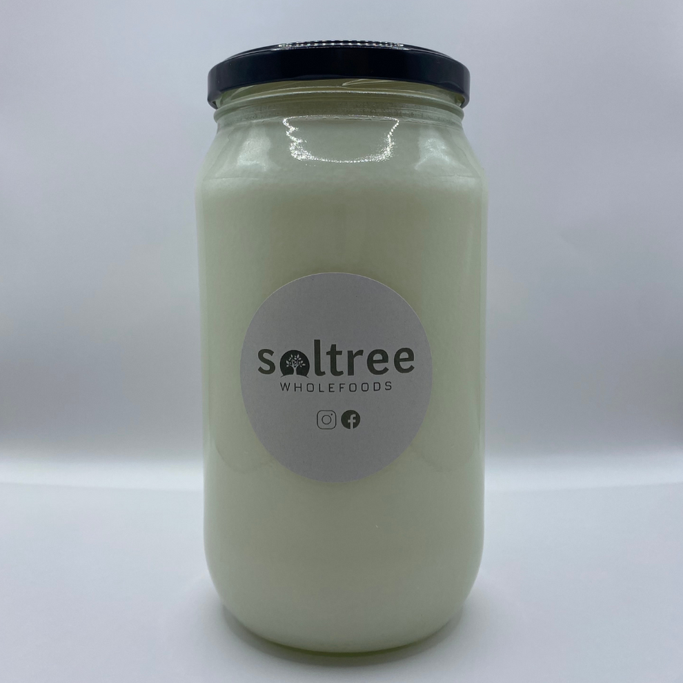 Refined Coconut Oil Organic (1000ml Jar) – Soltree Wholefoods
