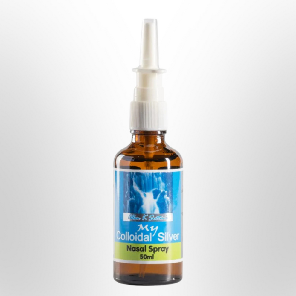 ALLAN K SUTTON My Colloidal Silver Nasal Spray 50ml – Soltree Wholefoods