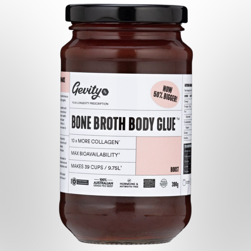 Gevity Rx Bone Broth Body Glue Boost 390g – Soltree Wholefoods