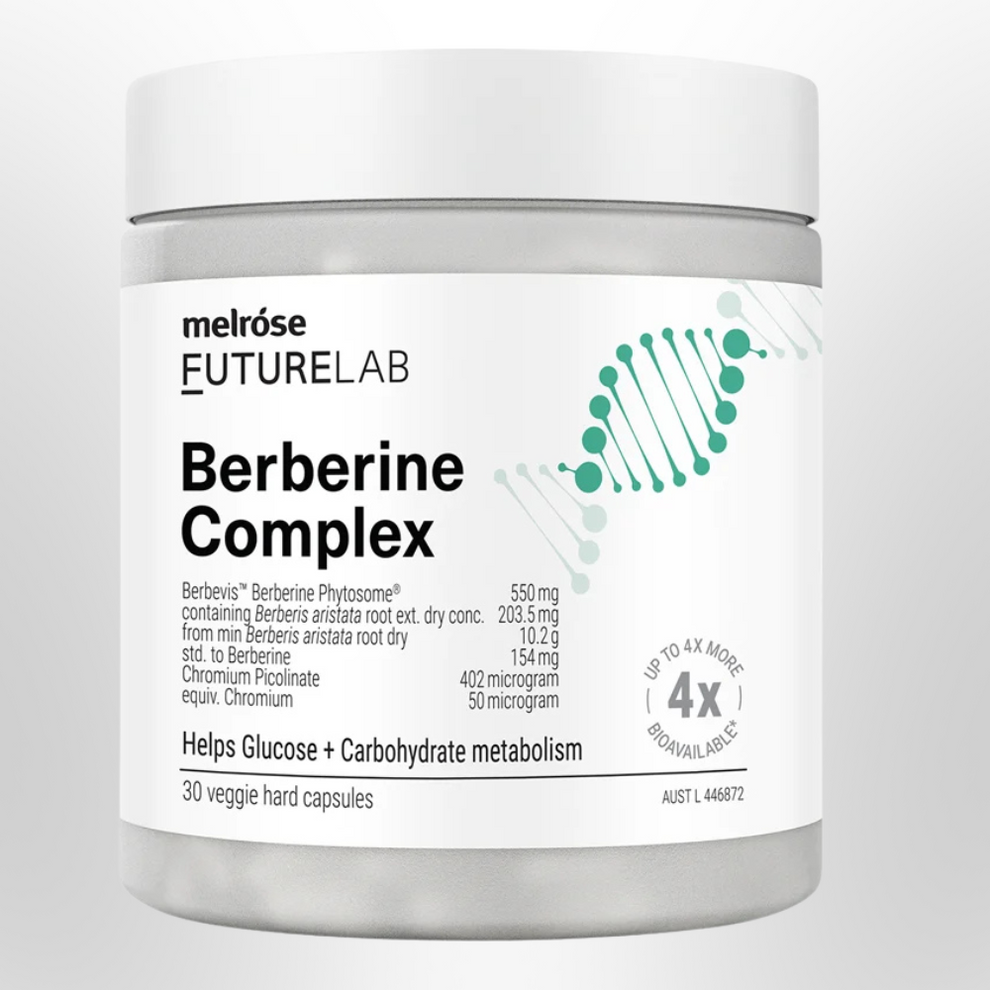 MELROSE FUTURELAB Berberine Complex 30 caps – Soltree Wholefoods