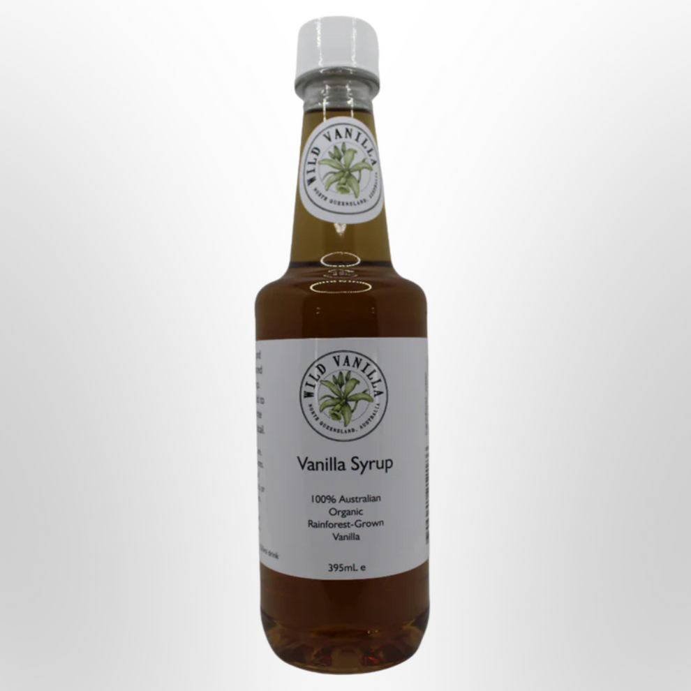 WILD VANILLA Vanilla Syrup 395ml – Soltree Wholefoods