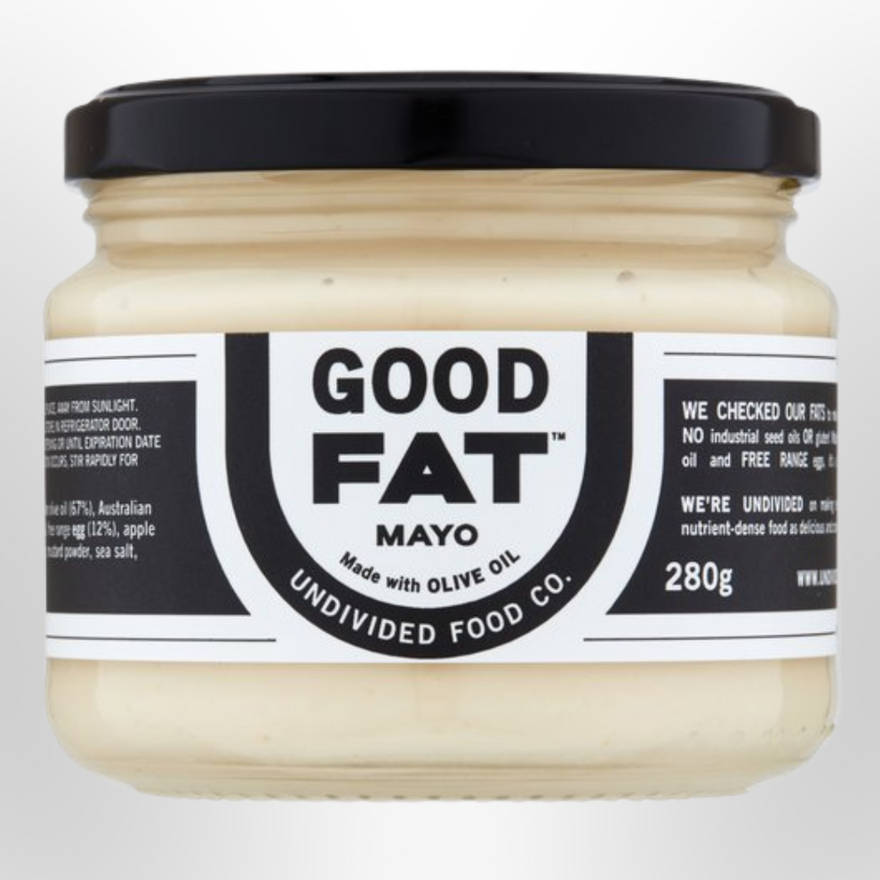 UNDIVIDED FOOD CO Good Fat Mayo 280g – Soltree Wholefoods